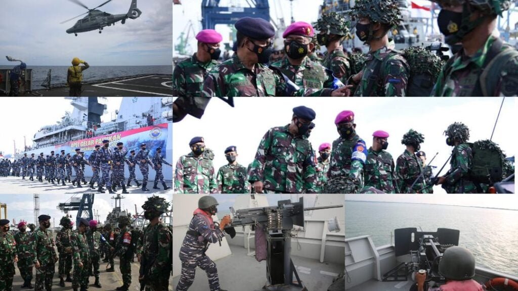 TNI Angkatan Laut (TNI AL) Laksanakan Latihan Pra Armada Jaya ...